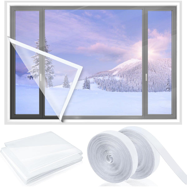 INDOOR WINDOW INSULATION KIT FOR WINTER KEEP COLD OUT – Pro Space ...